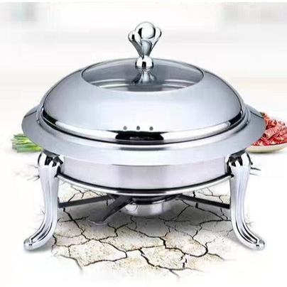 Stainless Steel 28cm Round Buffet Set / Chaffing Dish / Buffet Tray ...