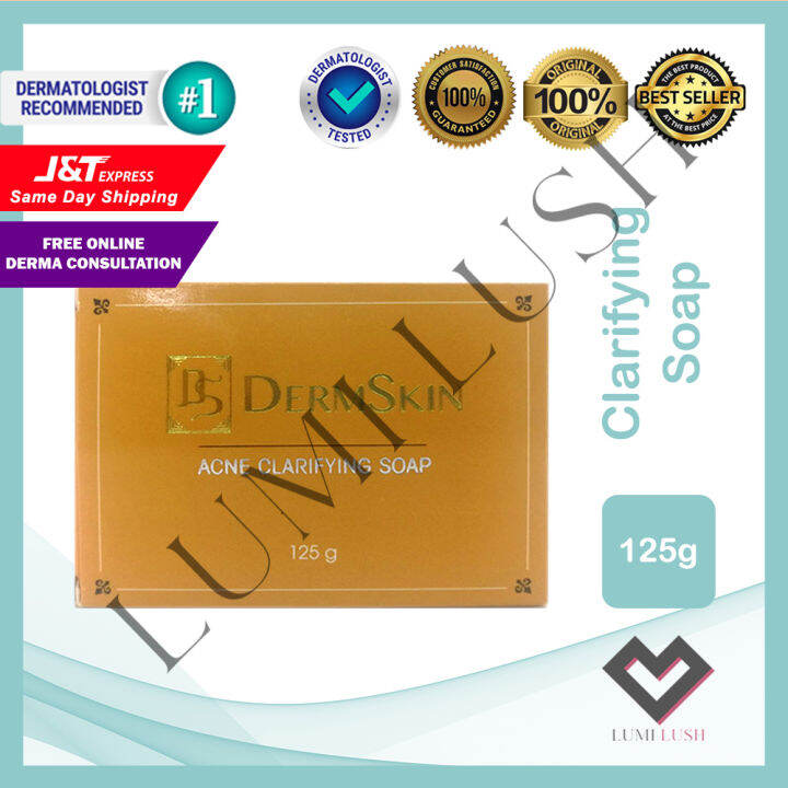 DermSkin Acne Clarifying Soap 125g | Lazada PH
