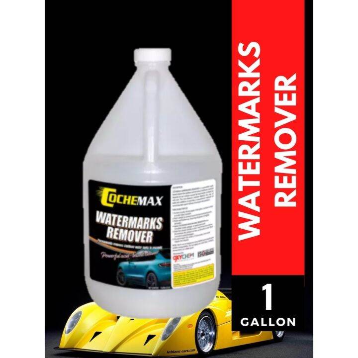 COCHEMAX Watermarks Remover 1 GALLON (Car Rain Stain Spot Auto Glass ...