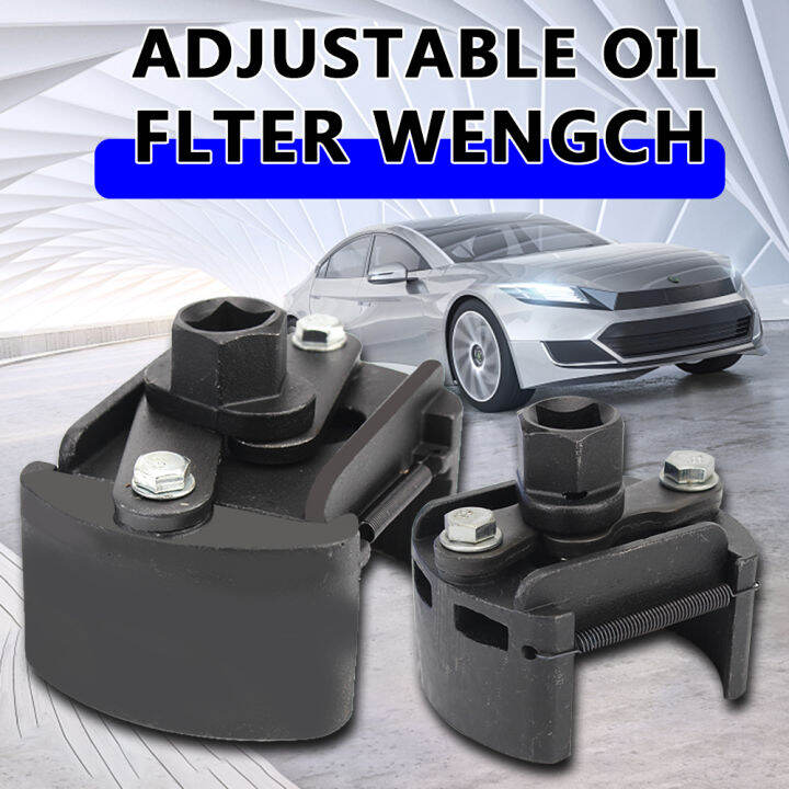 60-105mm Filter Disassemble Adjustable 2 Jaws Oil Filter Wrench Fuel ...