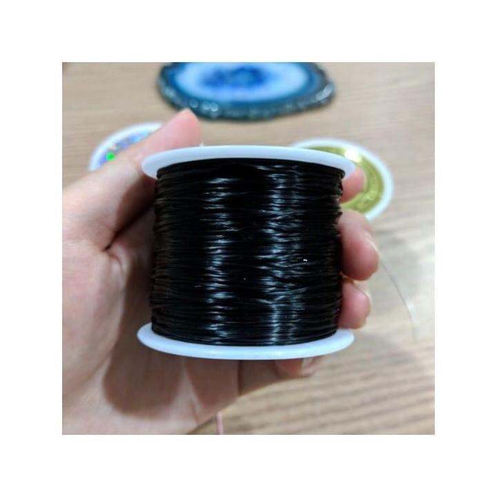 Elastic Strong & Stretchy Crystal String (Black) | Lazada
