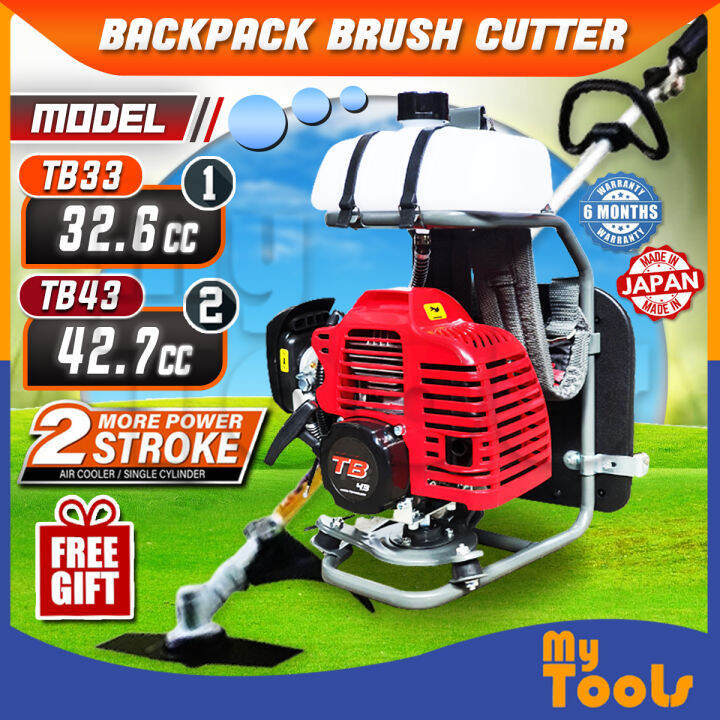 Mytools TB43 / TB 33 Knapsack Brush Cutter / Grass Cutter / Grass ...