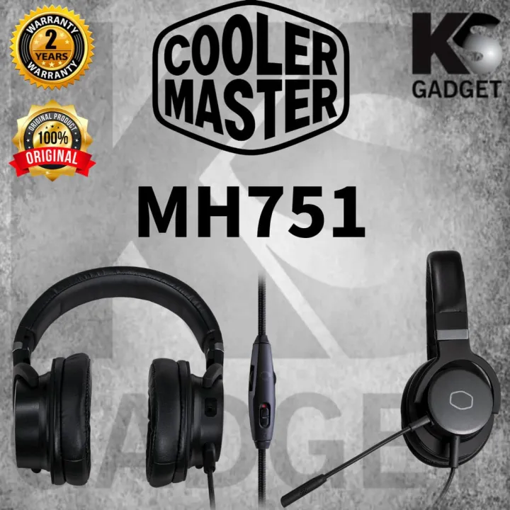 [READY STOCK]COOLER MASTER MH751 MULTI-PLATFORM GAMING STEREO HEADSET ...