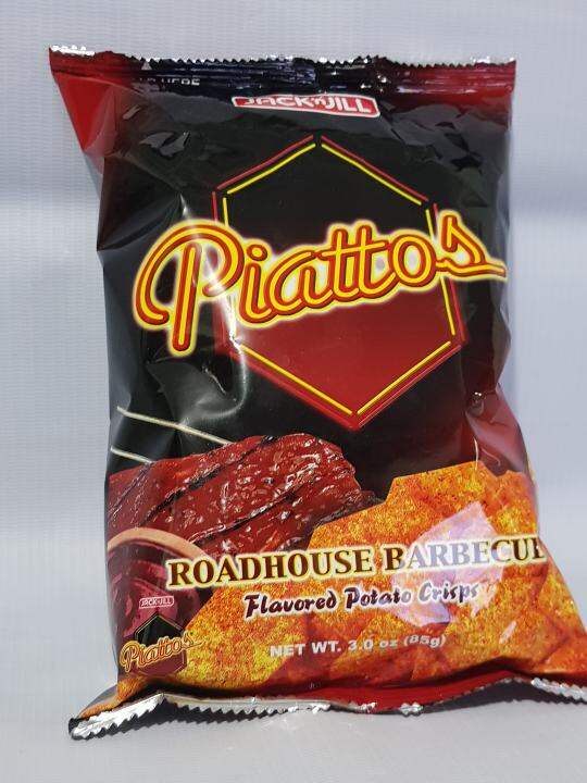 Jack N Jill PIATTOS Roadhouse Barbecue Flavored Chips (pack of 6 pieces ...