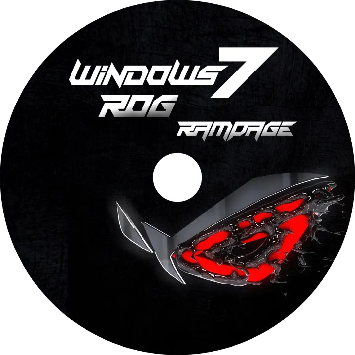 DVD Windows 7 [ROG Themed OS] + Office 2013 + Drivers Pack FULLY ...