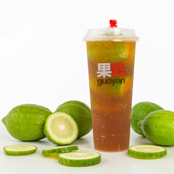 Guangdong perfume lemon first-class green lemon 5 kg fresh seedless ...