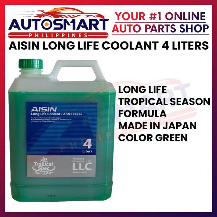 Aisin Japan Long Life Coolant Green 4 Liters | Lazada PH