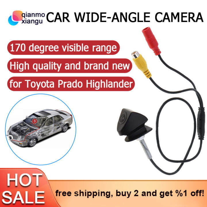 CCD Car Front Logo Camera for Toyota Prado Highlander Land Camry Front ...