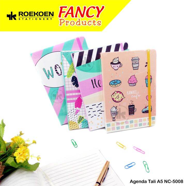 Agenda Tali A5 NC-5008 Buku Catatan Diary Notebook Hardcover Aesthetic ...
