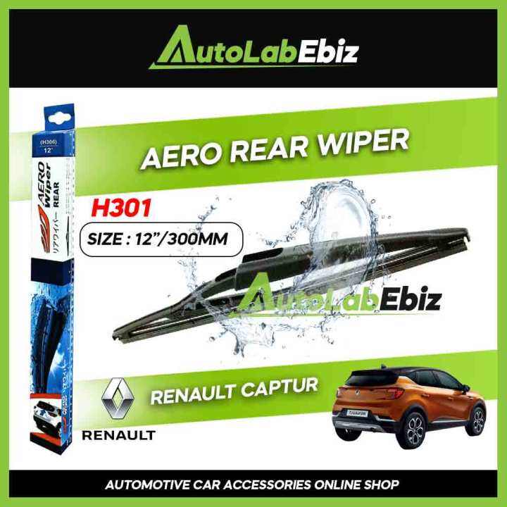 Renault Captur AERO Rear Wiper (12"/300mm) - H301 | Lazada