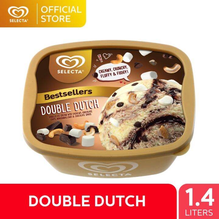 Selecta Double Dutch Ice Cream 1.4L | Lazada PH