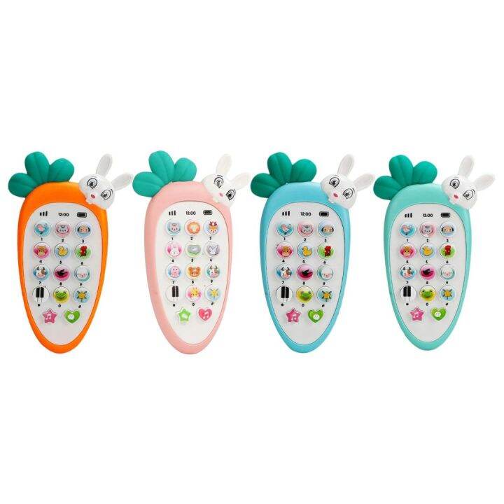 Bunnny Carrot Kid Cartoon Mobile Phone Electronic Toy | Lazada PH