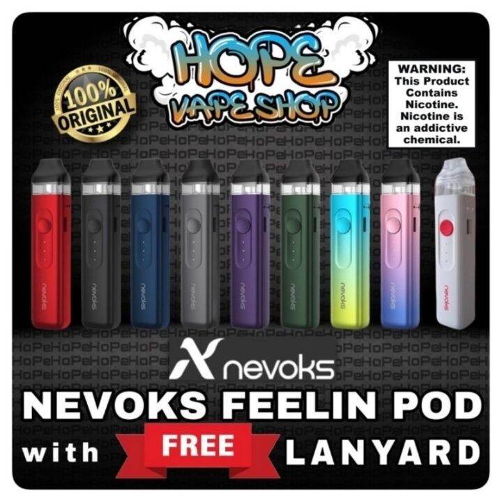 SUPER 𝙎𝘼𝙇𝙀! [𝐋𝐄𝐆𝐈𝐓] NEVOKS FEELIN POD KIT (WITH LACE) 7̶5̶0̶p̶h̶p̶ vape ...