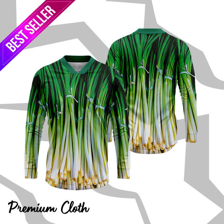 Kaos Baju Sayuran Daun Bawang 3D Fullprinting Terbaru 2023 | Lazada ...
