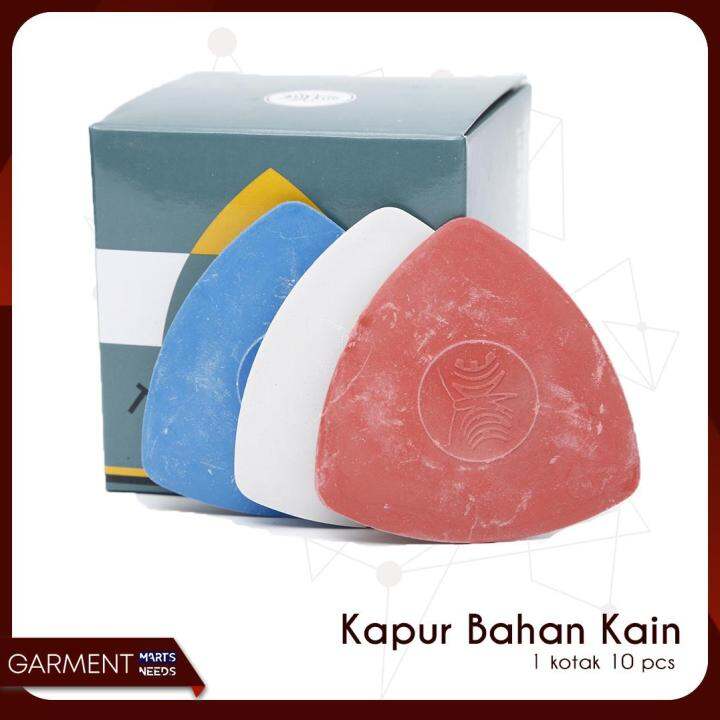 Kapur Penanda Bahan Kain Tailor Chalk Segitiga Campur Murah | Lazada ...