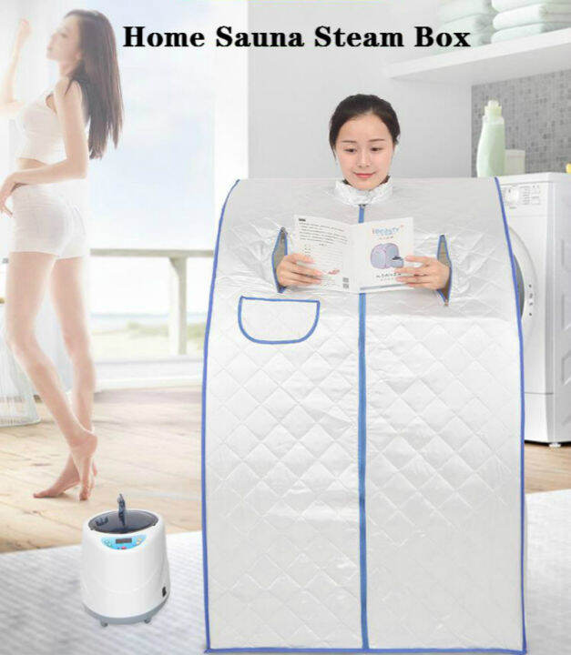 Home Sauna Steam Box Skin SPA Portable Steam Sauna Tent Steamer Slim ...