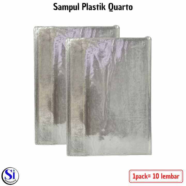 Sampul Buku Plastik Mika Ukuran Quarto A5 Isi 10 Lembar | Lazada Indonesia