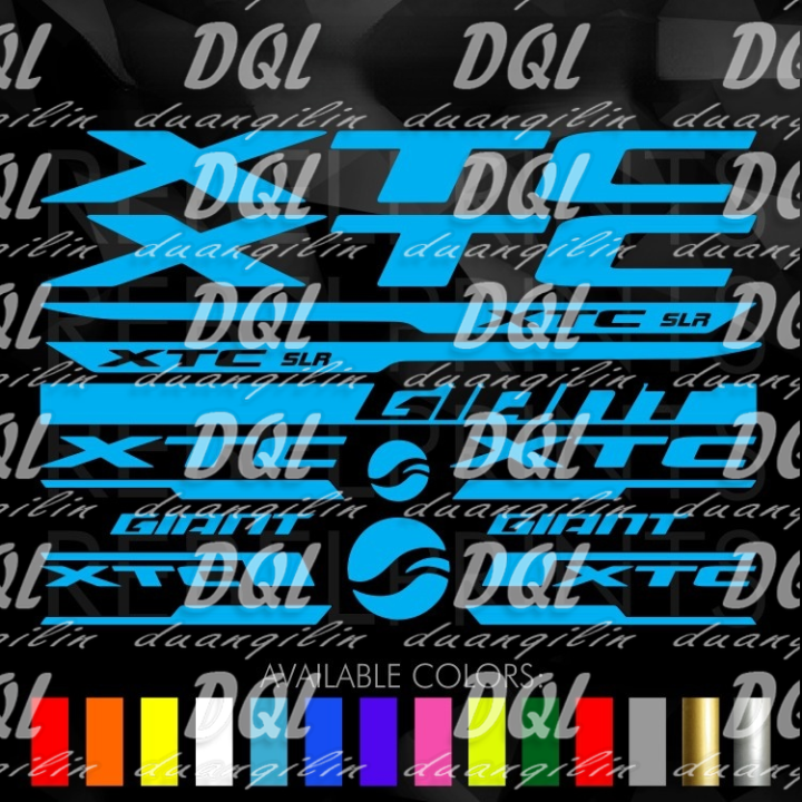 Giant XTC Sticker Decal for Mountain Bike and Road Bike | Lazada