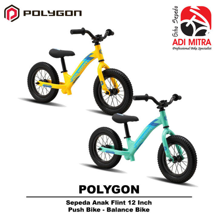 Polygon Flint [12 inch] Sepeda Anak Push Bike - Balance Bike | Lazada ...