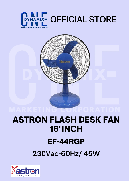 ASTRON FLASH DESK FAN 16' | Lazada PH