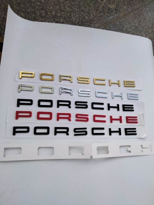 The new Porsche Paramera logo panamera English Pamela rear-end 4S logo ...