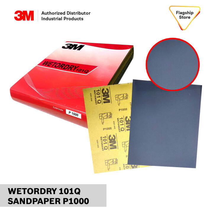 3M 101Q WETORDRY SANDPAPER P1000 100SHEETS/REAM | Lazada PH
