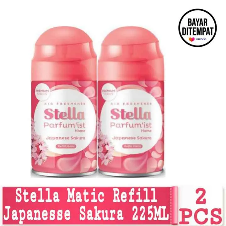 Stella Matic Refill Sakura Pengharum Ruangan Semprot Otomatis Paket Isi ...