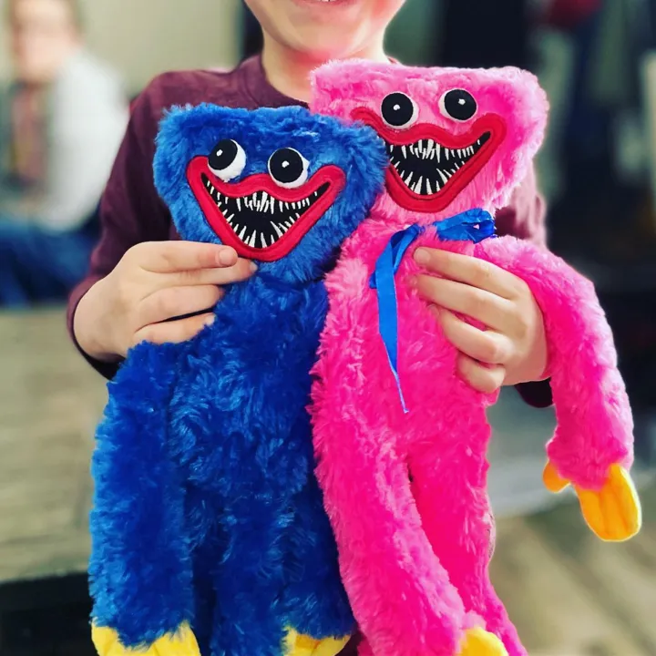 Huggy Wuggy Kissy Missy Plush Toys Set Poppy Playtime Game Hague Vagi ...