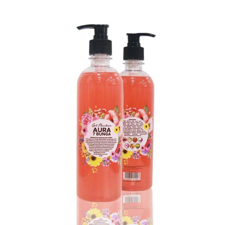 DHERBS GEL MANDIAN AURA 7 BUNGA (NEW PACKAGING) 500ML | Lazada