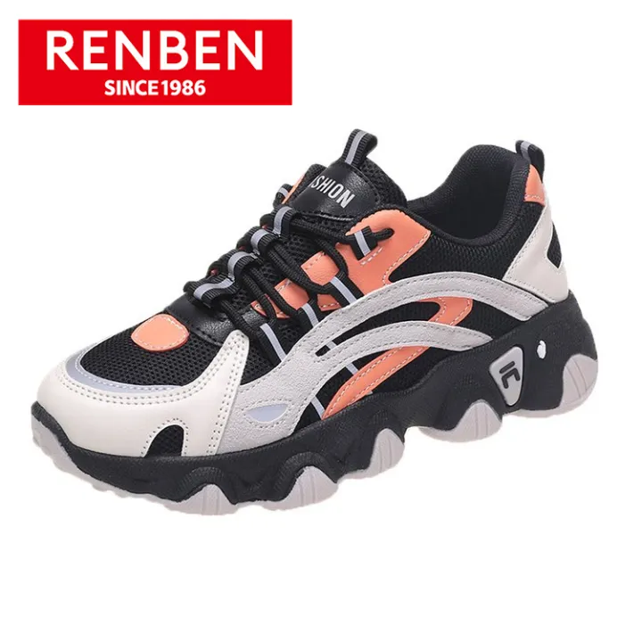 RENBEN รองเท้าผ้าใบย้อนยุคสำหรับนักเรียนและผู้หญิงที่มีพื้นผิวฉุดและลื่นแต่เพียงผู้เดียว ...