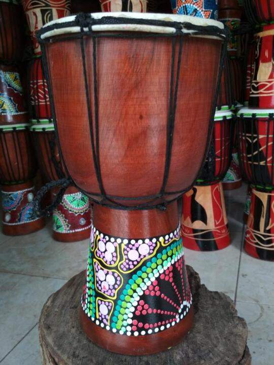 Jimbe / Alat Musik Tabuh / Alat Musik Gendang Tinggi 20cm revagalang ...
