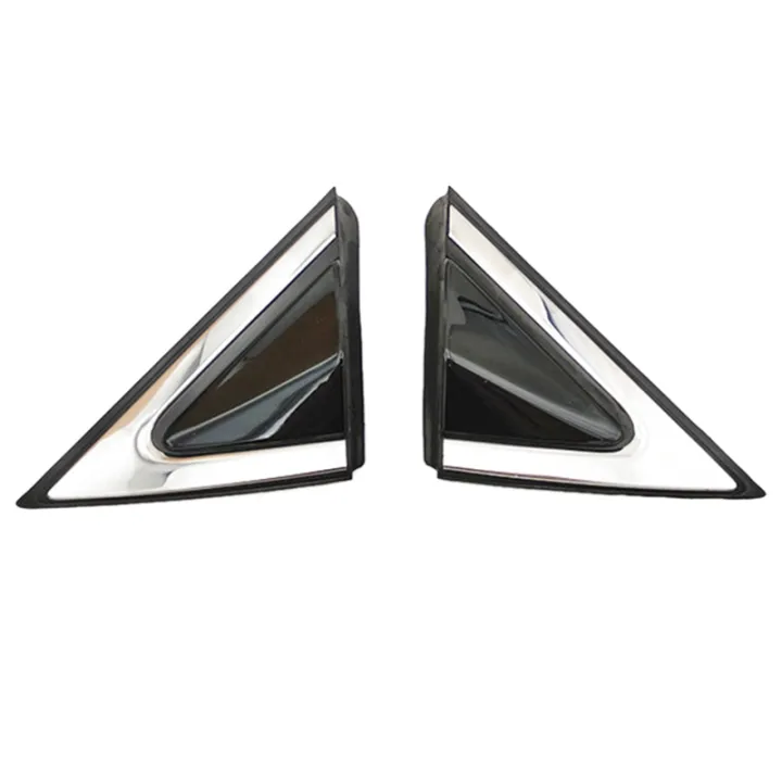 Side Delta Garnish Molding Assy Triangle Plates Trim for Hyundai 2013 ...