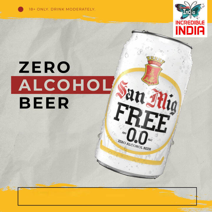 San Mig Free 0.0% Alchol Beer | Lazada PH