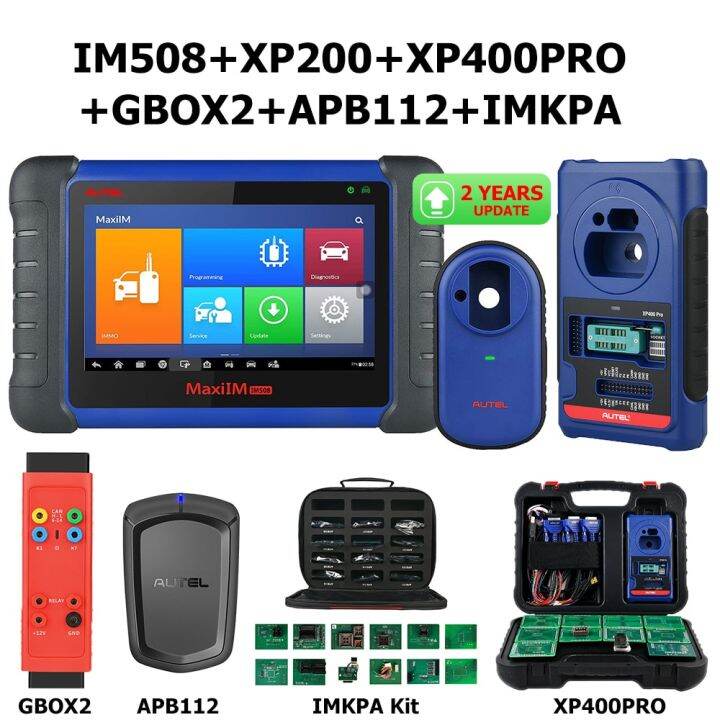 Autel IM508 Key Programming Tool มืออาชีพสแกนเนอร์ตรวจสอบยานยนต์ OE ...