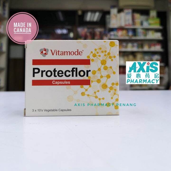 VITAMODE PROTECFLOR 30 CAPSULES Probiotics Gut Health Exp: 12/2023 | Lazada