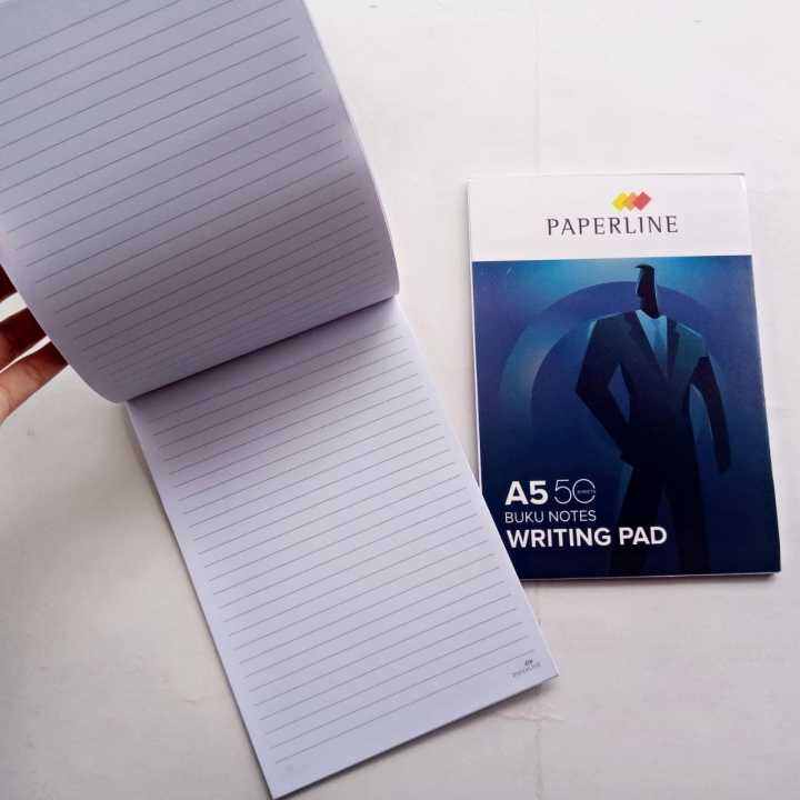 BLOK NOTE PAPERLINE A5 BERGARIS 50 LEMBAR | Lazada Indonesia