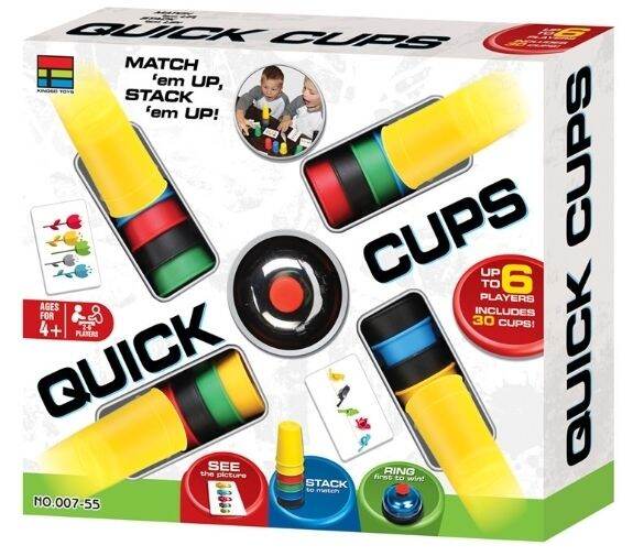 Quick cup เกมเรียงแก้ว เกมแสนสนุกที่ได้ฝึกสมาธิ ไหวพริบ ความไว สายตา ...