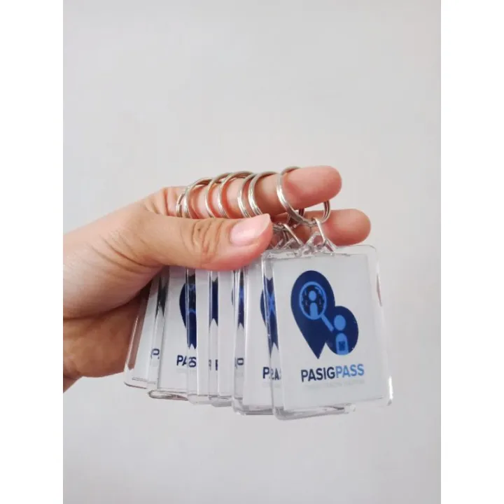 PASIG PASS QR CODE KEYCHAIN | Lazada PH
