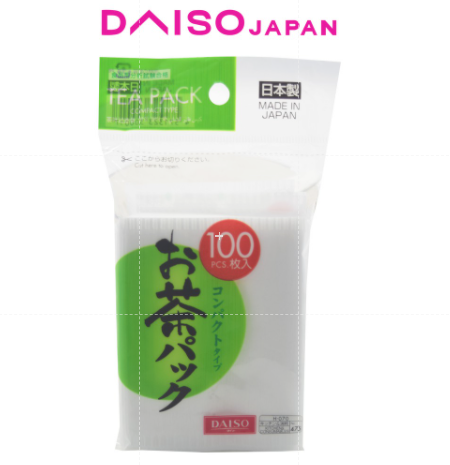 Daiso Tea Bag Filter Pack 100s | Lazada PH