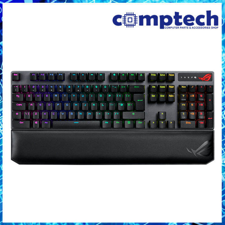 ASUS KB ROG STRIX SCOPE NX WL DELUXE RED Switch | Lazada PH