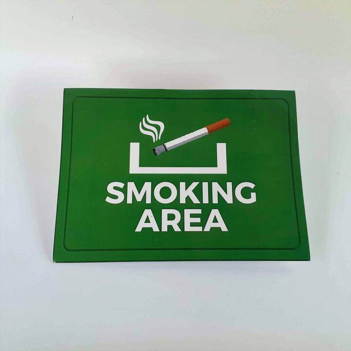 Stiker Smoking Area, Stiker Area Merokok, Sticker Kawasan Bebas Asap ...