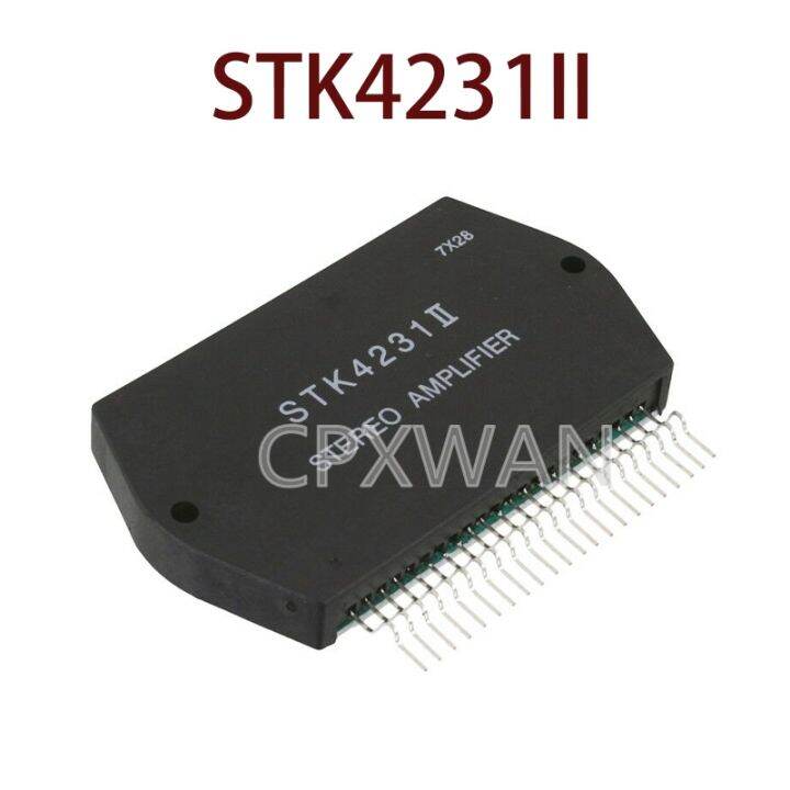 1ชิ้น STK4231 STK4231II ของแท้ใหม่ II เครื่องขยายเสียงสเตอริโอโมดูล ...