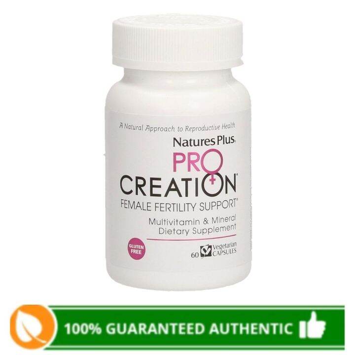Nature's Plus ProCreation Female Fertility Support - 60 Vegetarian Capsules | Lazada PH