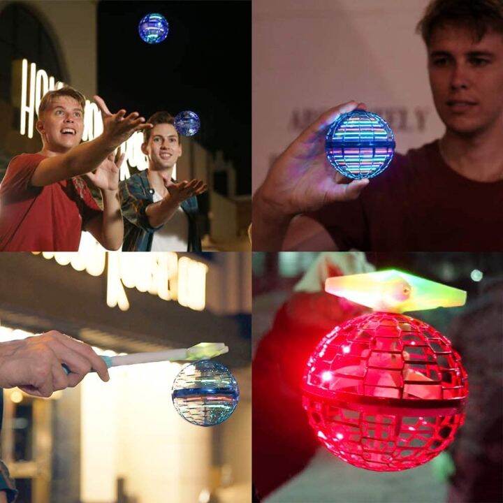 ORIGINAL Flynova Pro Flying Ball Spinner Boomerang Fidget Toys Magic ...