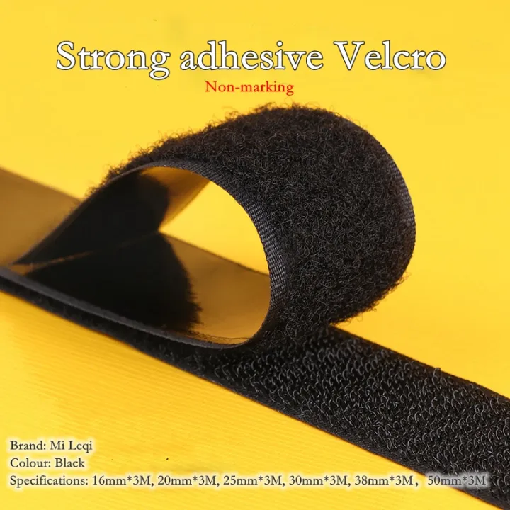 Self Adhesive Velcro Powerful Adhesive 3M Double-sided Adhesive Snap ...