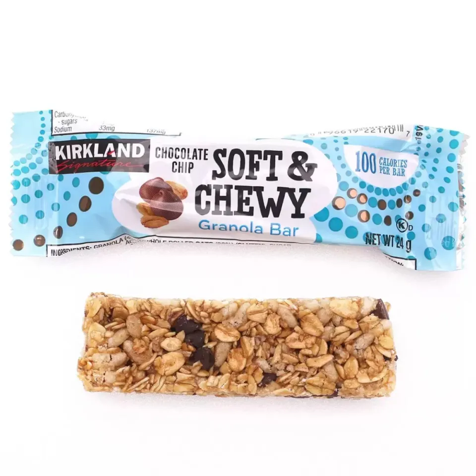 Kirkland Signature Soft Chewy Chocolate Chips Granola Bars,, 58% OFF
