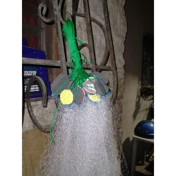 hot FISH NET DOUBLE SIZE / POKOT READY TO USE HANDMADE 20METERS LONG ...