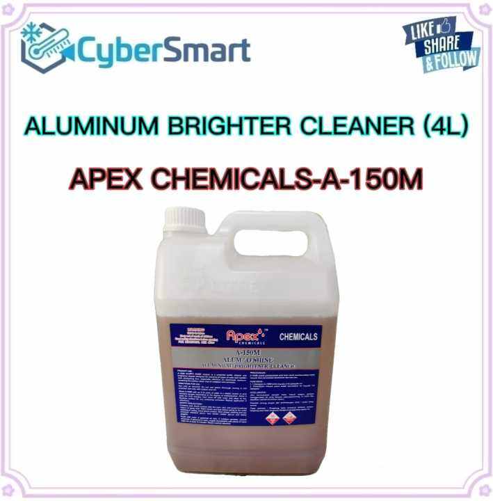 APEX CHEMICALS-A-150M Aluminium Brightener Cleaner 4L | Lazada