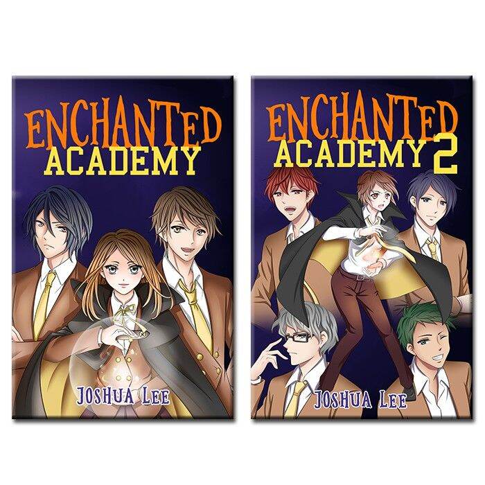Enchanted Academy by Joshua Lee - Book 1 and Book 2 Bundle | Lazada PH