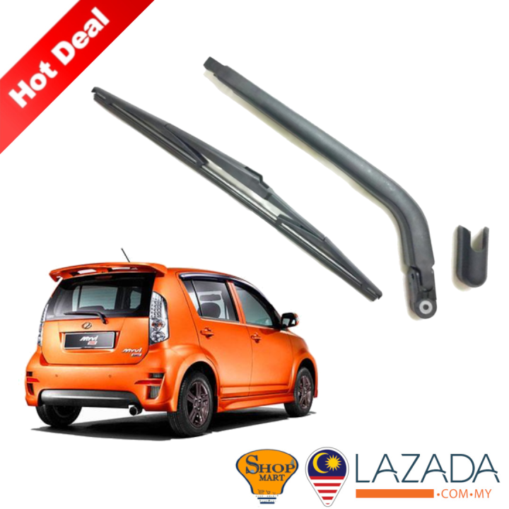 Perodua Myvi Full Set Rear Wiper Rear Windscreen Wiper Wiper Blade ...